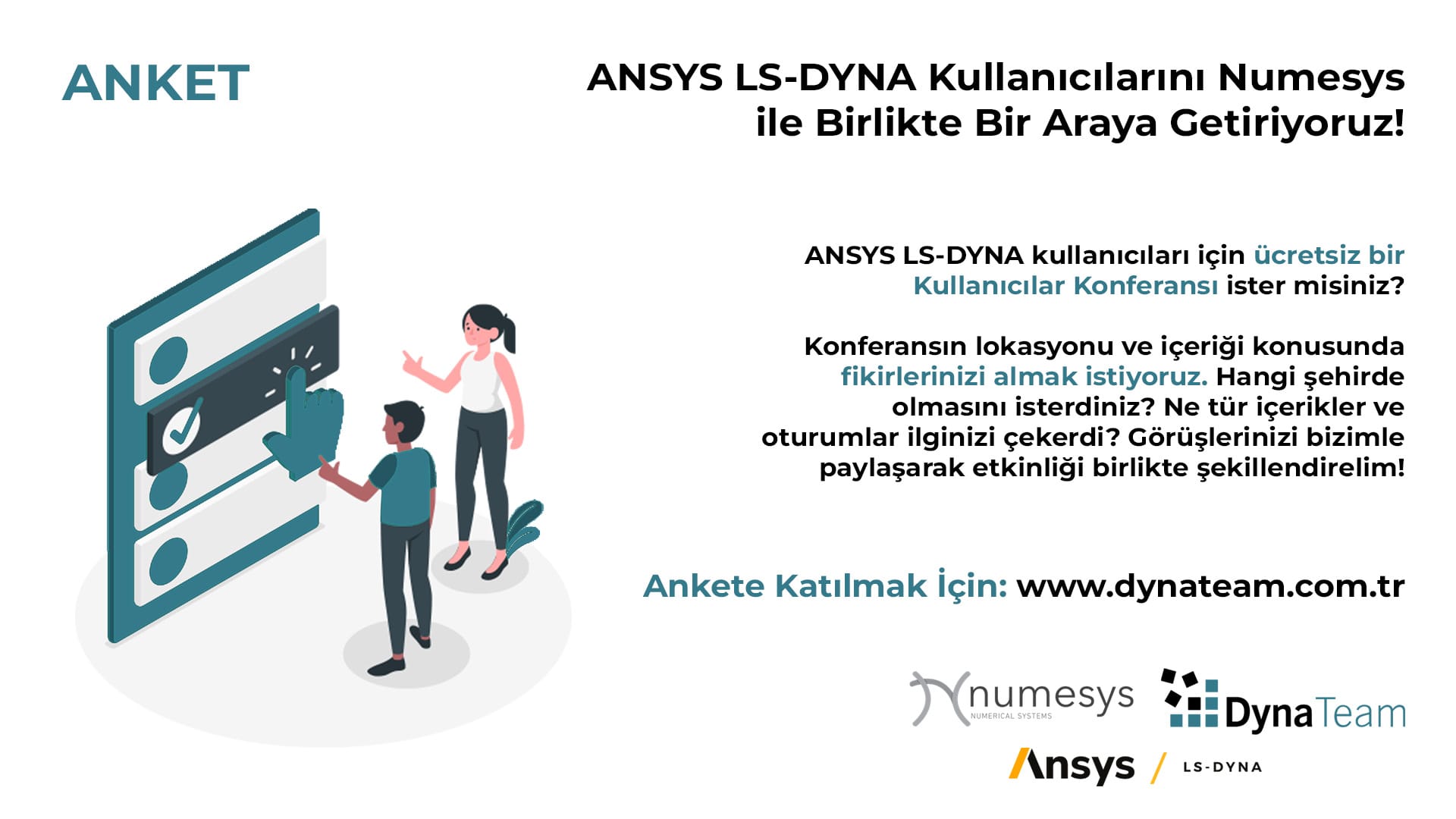 ANSYS LS-DYNA Kullanıcılarını Bir Araya Getiriyoruz! - DynaTeam